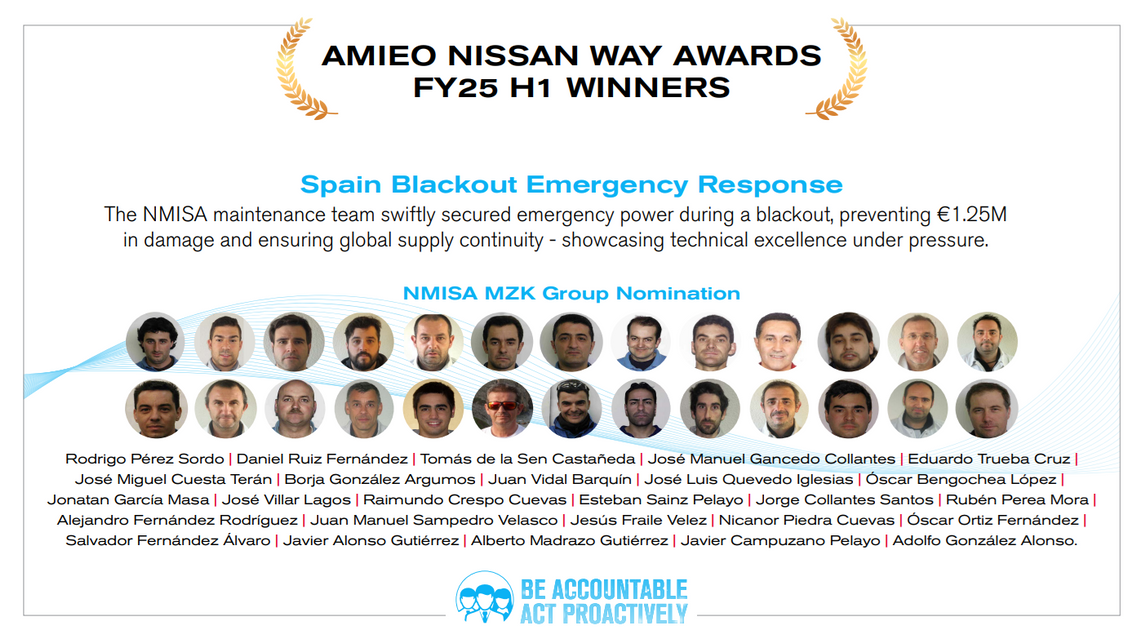 Nissan Cantabria - Ganadora Regional en los Nissan Way Awards 2025 ...